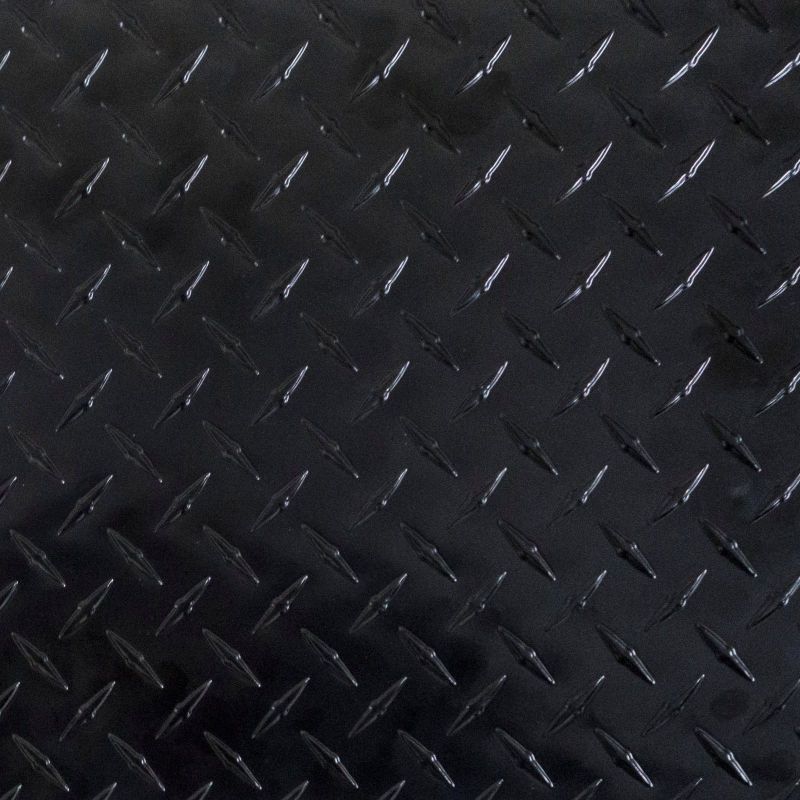 Black Aluminum Diamond Plate Sheets for Sale. Buy Now